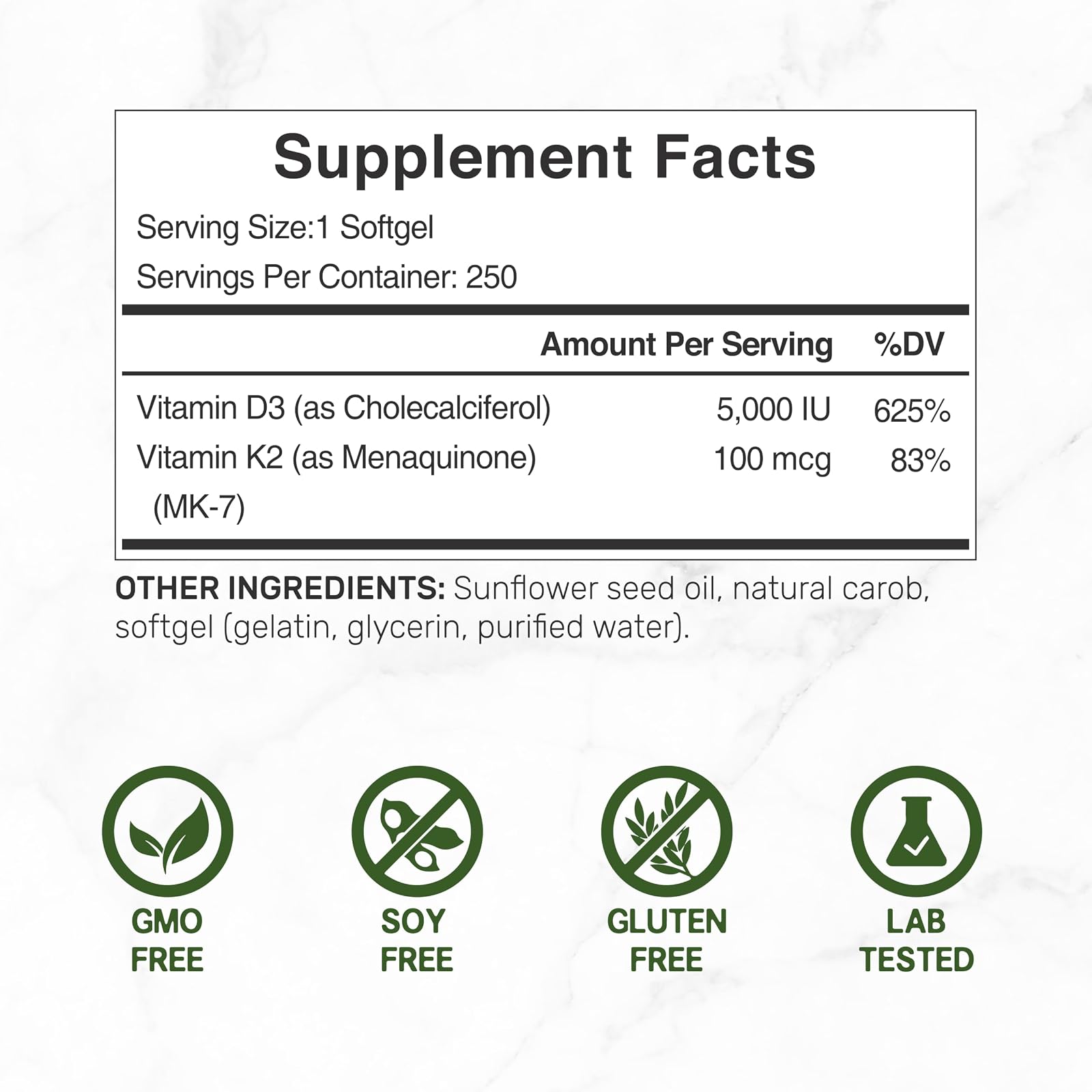 vitamin D3 K2 for bone health