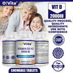 Vitamin D3 K2 for bone health