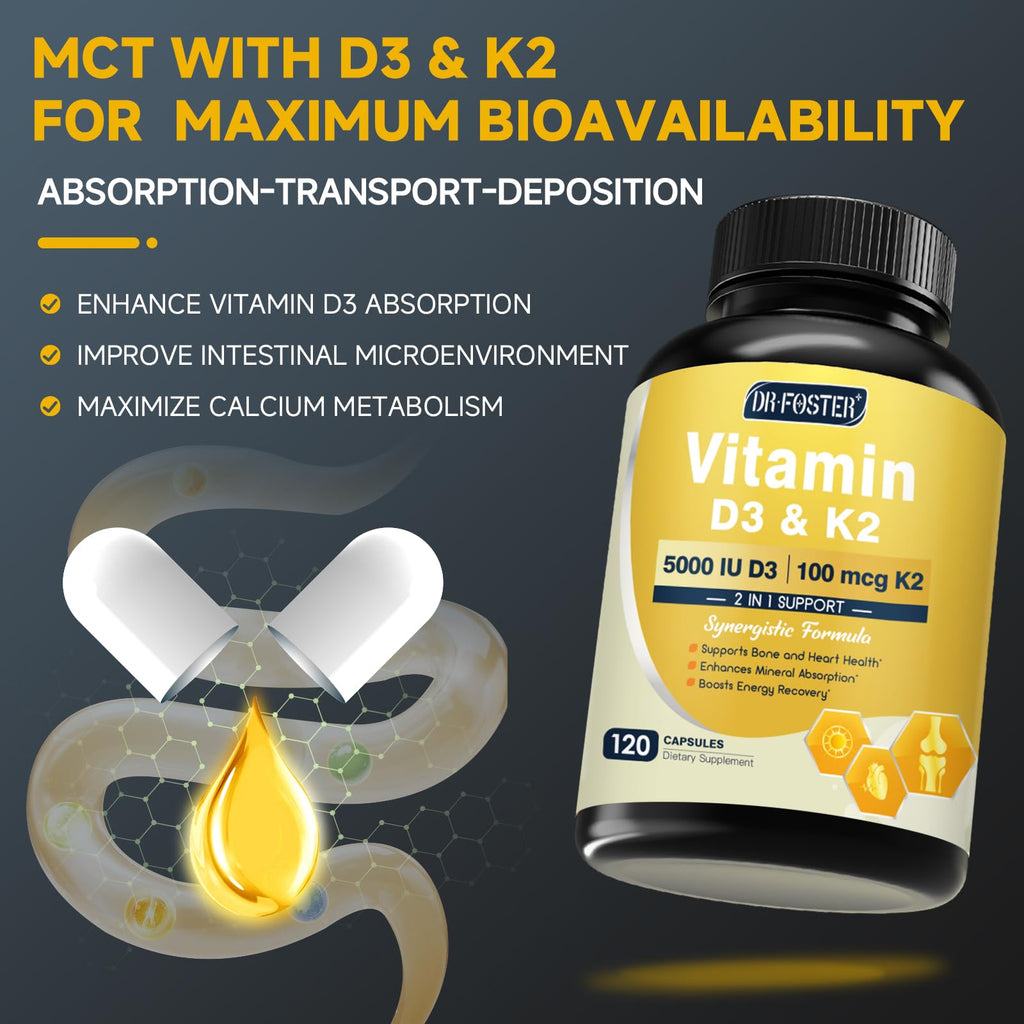 vitamin D3 K2 for bone health