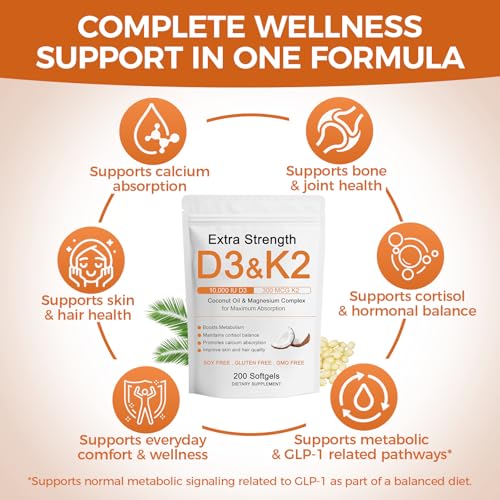 Vitamin D3 K2 for bone health