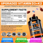 Vitamin D3 K2 for bone health