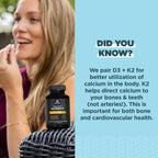 vitamin D3 K2 for bone strength