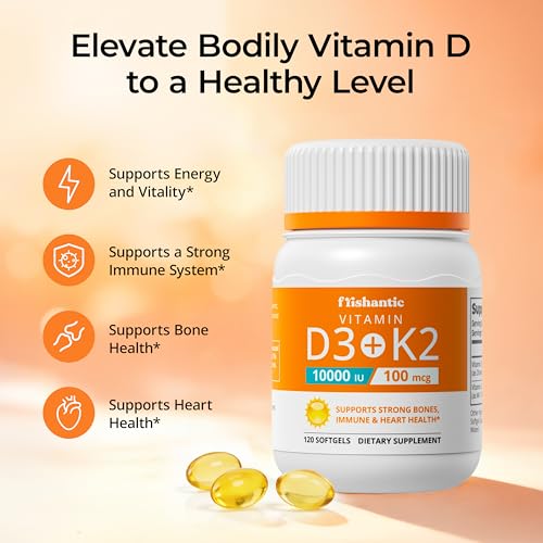 Vitamin D3 K2 for bone strength