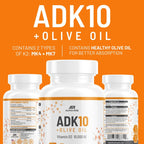 Vitamin D3 K2 for calcium absorption
