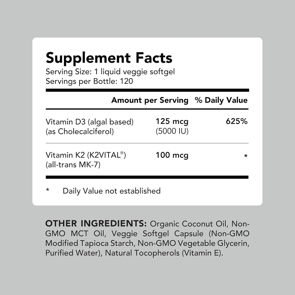 vitamin D3 K2 for calcium absorption