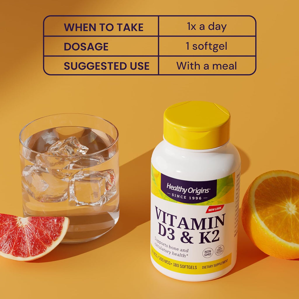 Vitamin D3 K2 for cardiovascular health