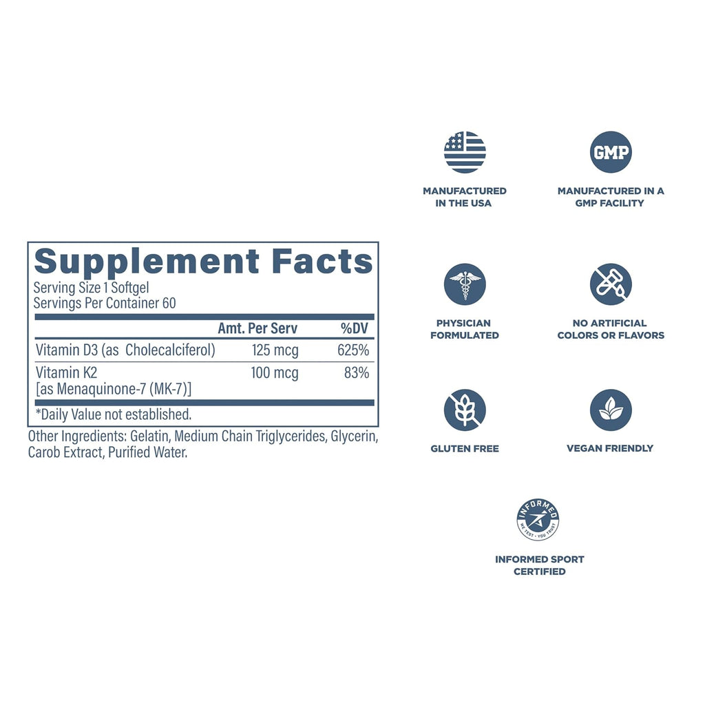 vitamin D3 K2 for cardiovascular support
