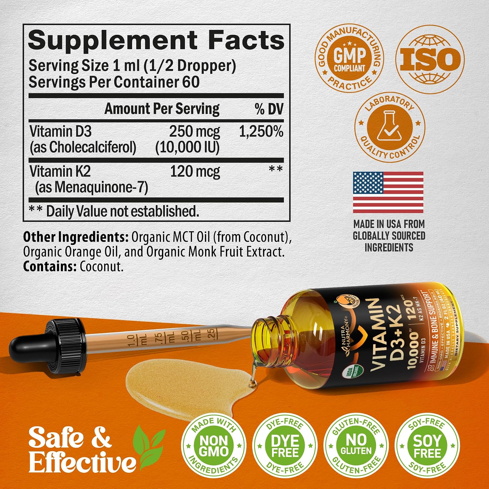vitamin D3 K2 for energy boost