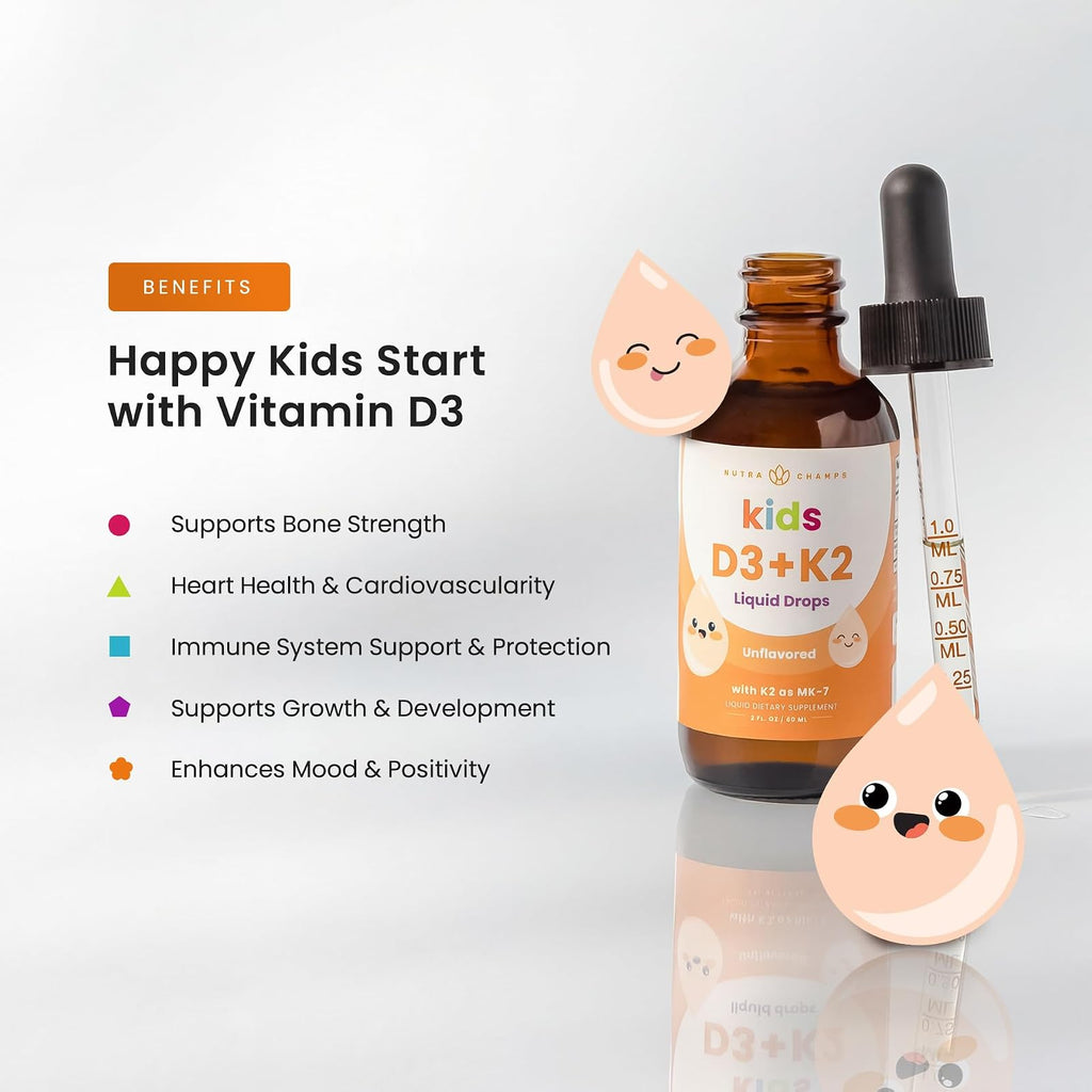 Vitamin D3 K2 for healthy bones