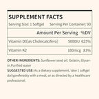Vitamin D3 K2 for heart health