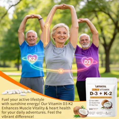 Vitamin D3 K2 for heart health