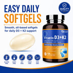 Vitamin D3 K2 for heart health