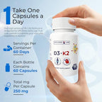 Vitamin D3 K2 for heart health