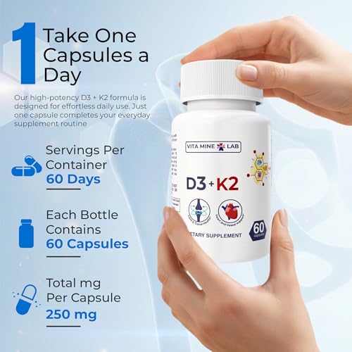 Vitamin D3 K2 for heart health