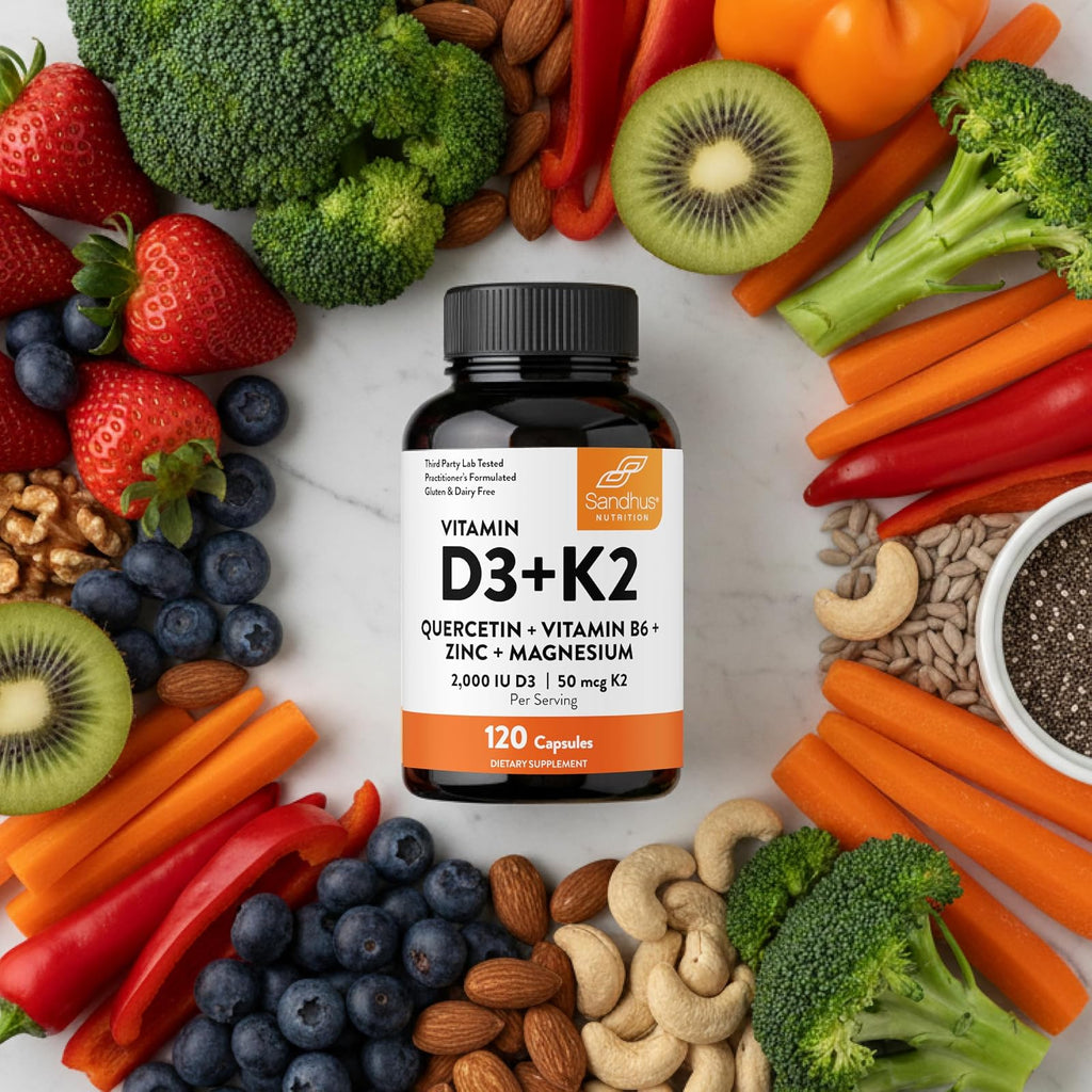 Vitamin D3 K2 for heart health