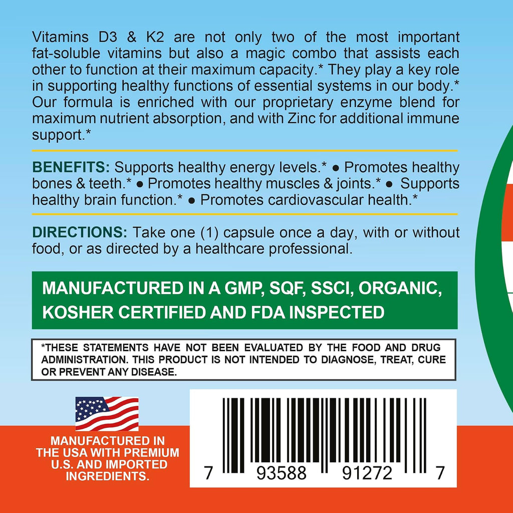 vitamin D3 K2 for heart health