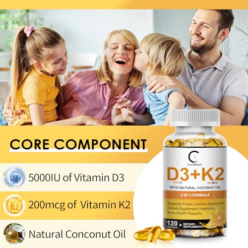 Vitamin D3 K2 for heart support