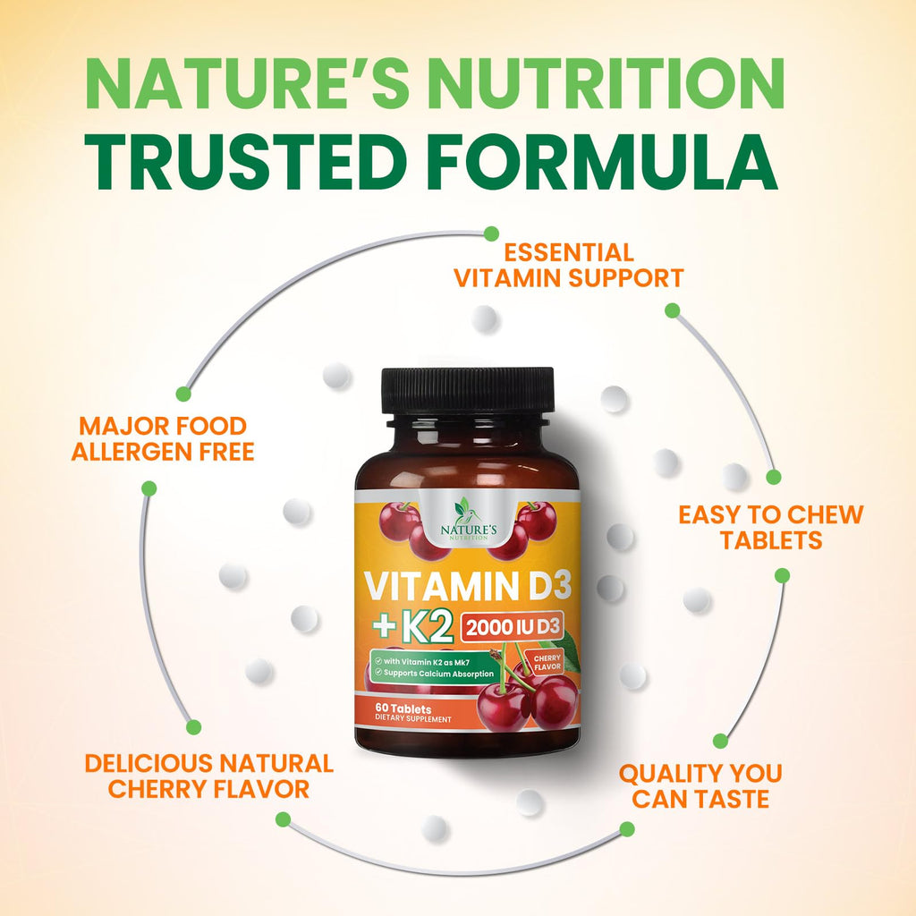 Vitamin D3 K2 for heart support