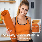 Vitamin D3 K2 for heart support