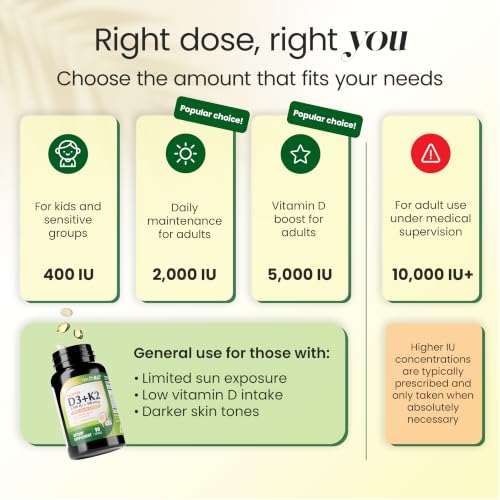Vitamin D3 K2 for heart wellness