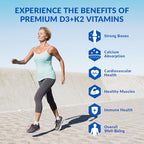 Vitamin D3 K2 for heart wellness