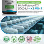 Vitamin D3 K2 for heart wellness