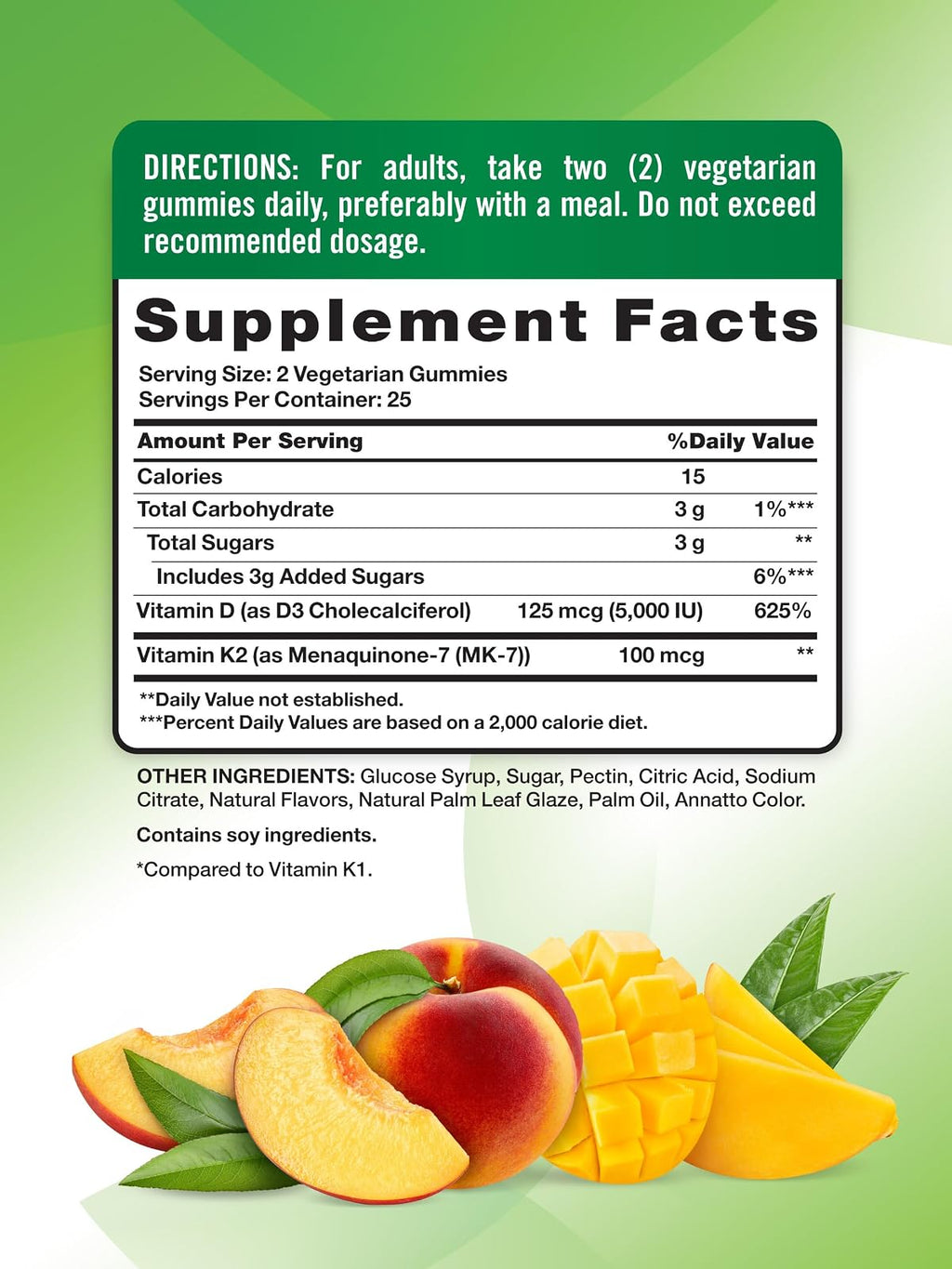 Vitamin D3 K2 for immune support