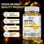 Vitamin D3 K2 for immune support