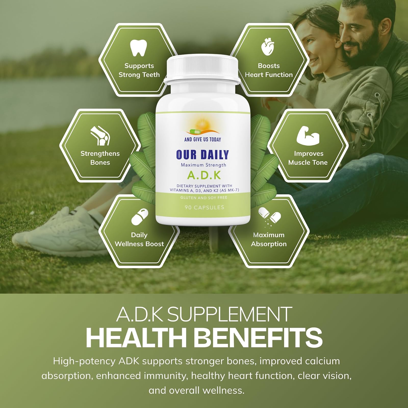 Vitamin D3 K2 for immune support