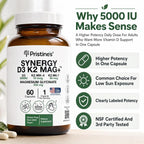 Vitamin D3 K2 for immune support