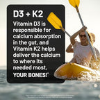 Vitamin D3 K2 for immune support