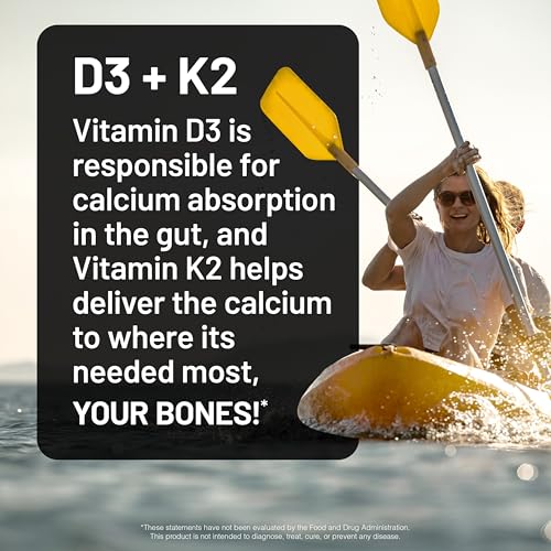 Vitamin D3 K2 for immune support