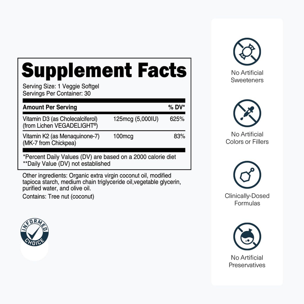 vitamin D3 K2 for immune support