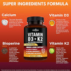 Vitamin D3 K2 for immune support