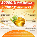 Vitamin D3 K2 for immune support