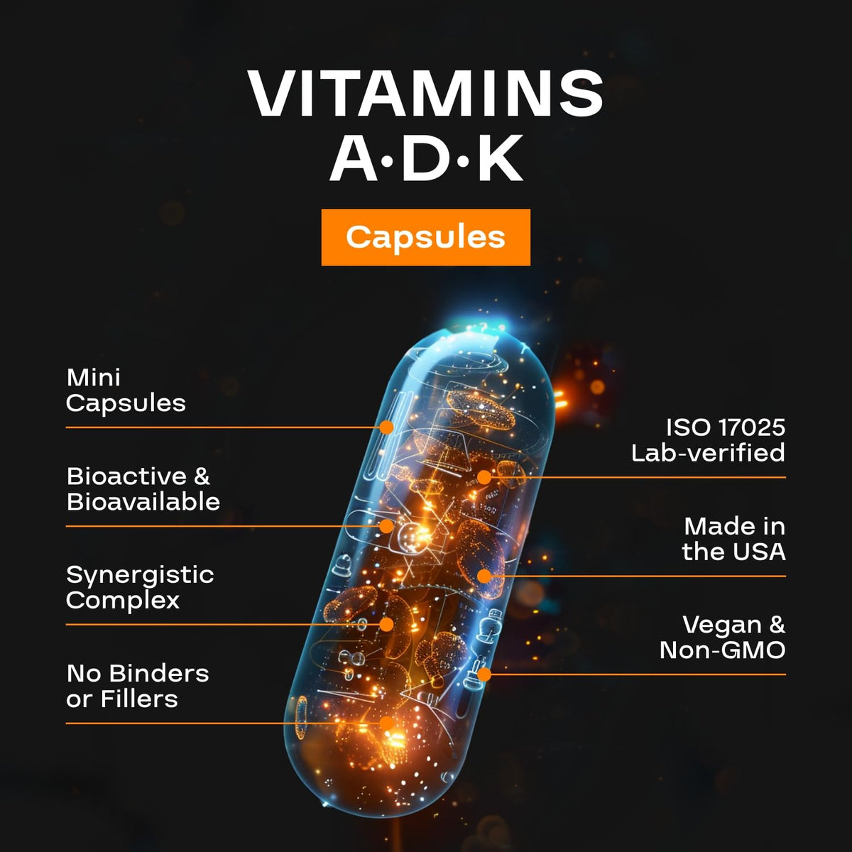 Vitamin D3 K2 for immune support