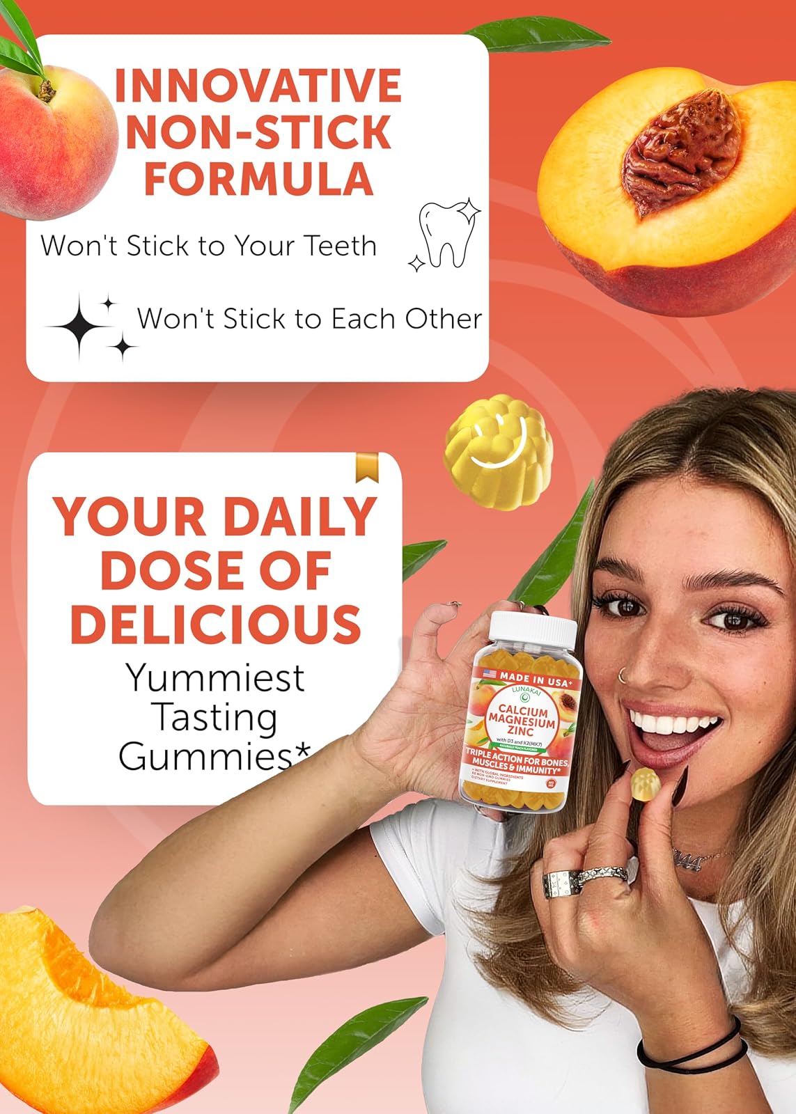 Vitamin D3 K2 for immune support