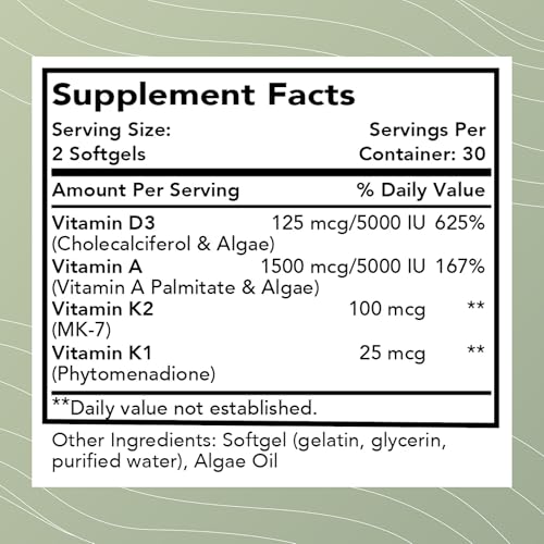 Vitamin D3 K2 for immune support