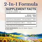 Vitamin D3 K2 for immune support