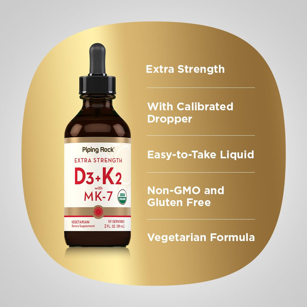 Vitamin D3 K2 for immune support