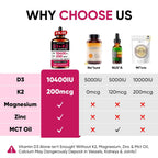 Vitamin D3 K2 for immune support