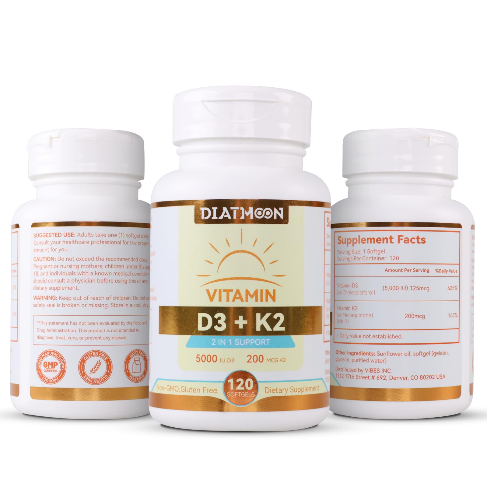 Vitamin D3 K2 for mood support
