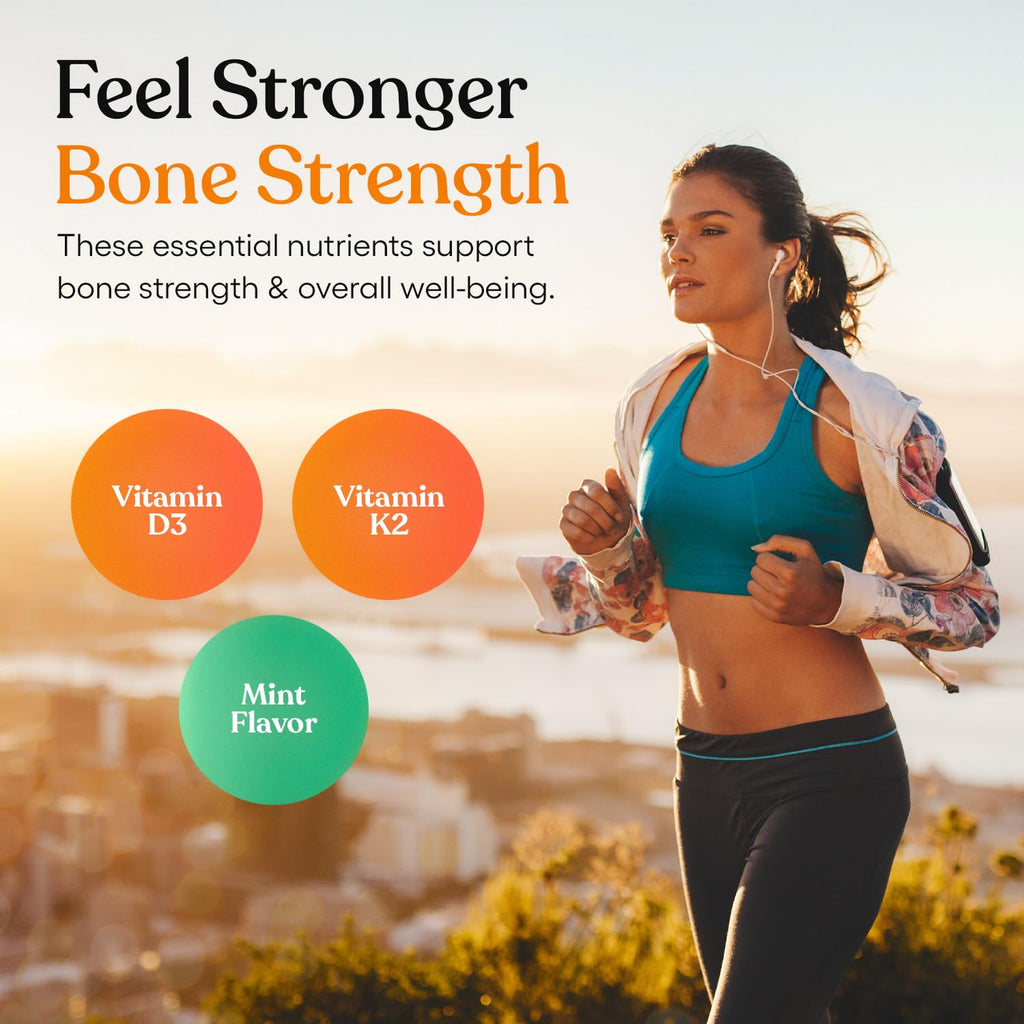 Vitamin D3 K2 for optimal absorption