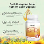 Vitamin D3 K2 for overall health support