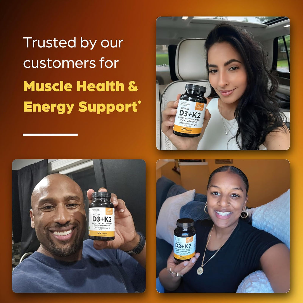 Vitamin D3 K2 for overall vitality