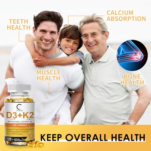 Vitamin D3 K2 for overall well-being