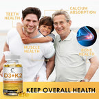 Vitamin D3 K2 for overall well-being
