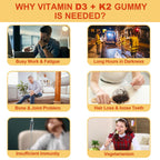 Vitamin D3 K2 for overall wellness