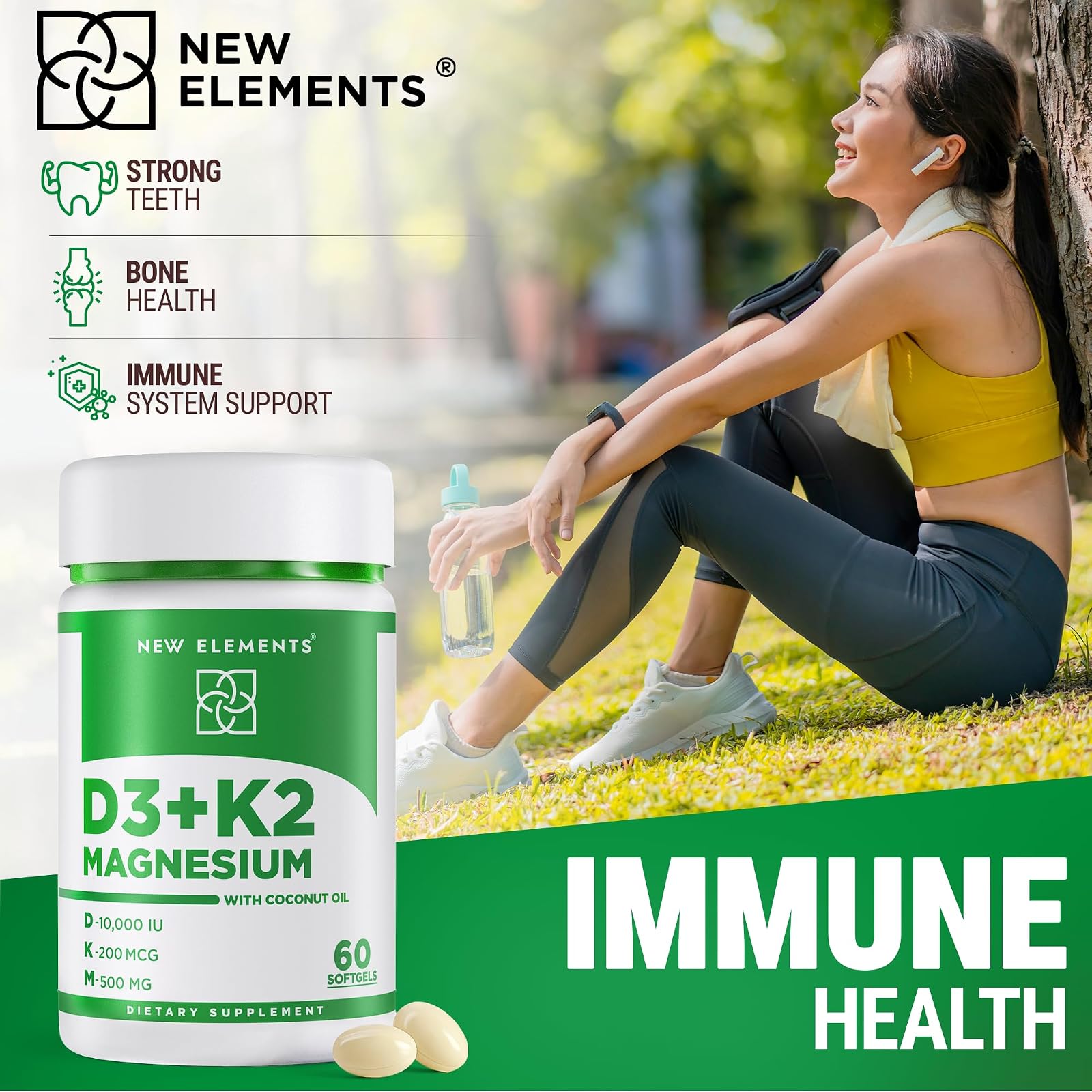 vitamin D3 K2 for overall wellness