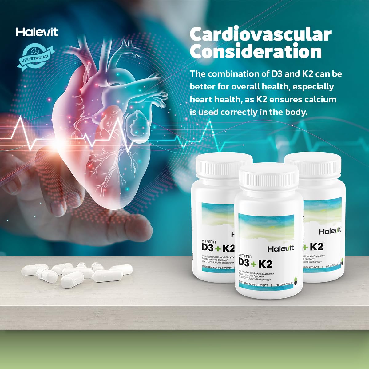 vitamin D3 K2 for overall wellness